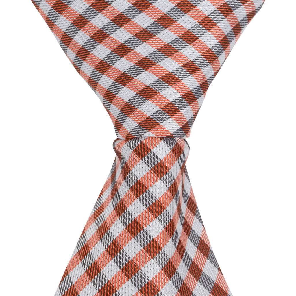 XR51 - Red & White Checkered Matching Neckties – The Matching Tie Guy